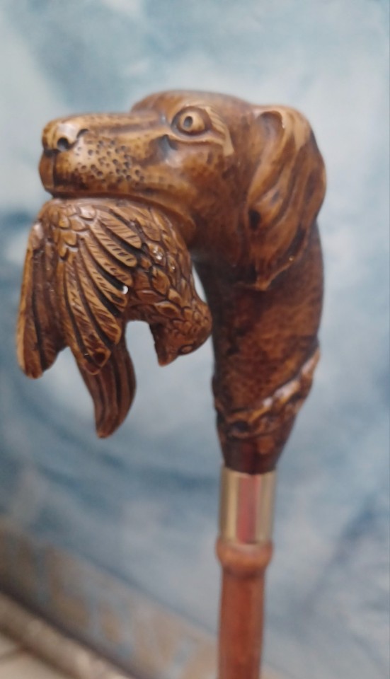 Gun Dog With Game Bird Antique Italian Shoehorn | eBay UK