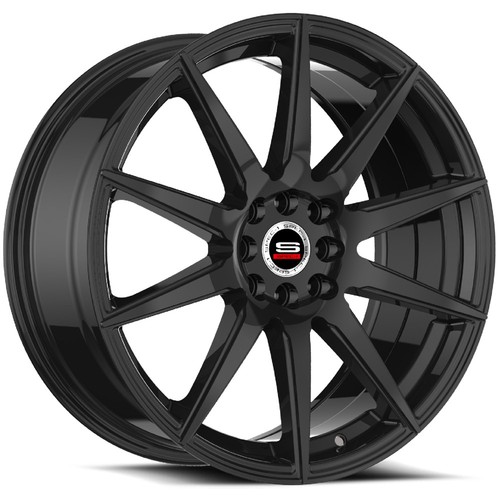 Spec 1 SP-51 17x7.5 5x110/5x4.5" +42mm Gloss Black Wheel Rim 17" Inch ...