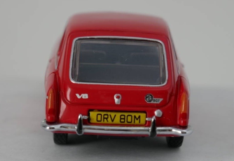 Super Rare Dinky Matchbox Collaboration 1/43 Mg Mgb Gt V8 1973 Red Mga ...