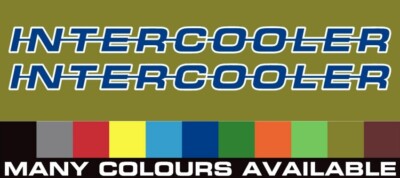 Intercooler Decal / sticker - Scania | eBay