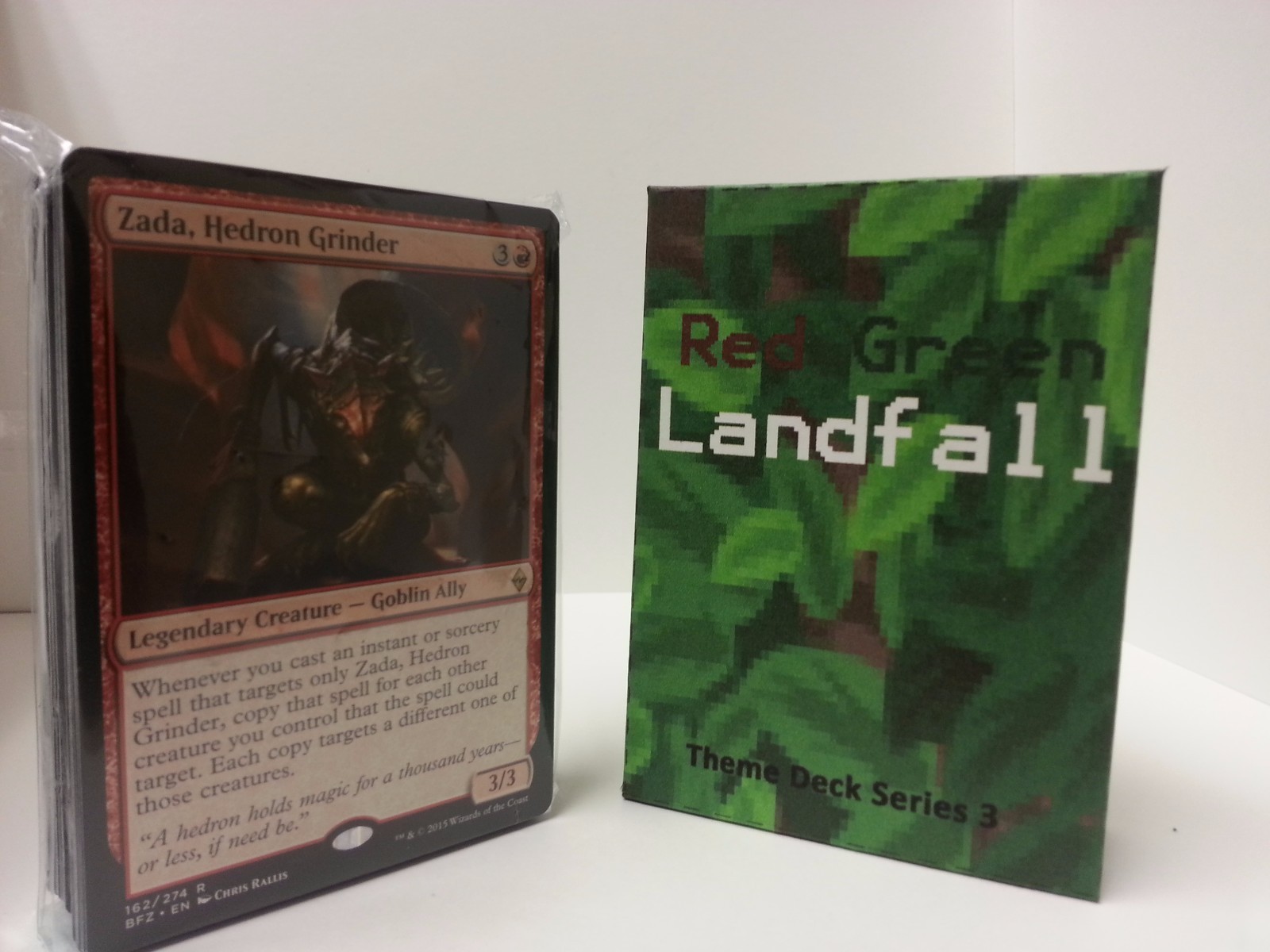 MTG Modern & Theme Decks - Red Green Landfall Magic the Gathering | eBay
