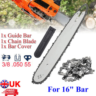 16 Inch Chainsaw Guide Bar and Chain Blade Fit Stihl MS180 MS181 018 ...