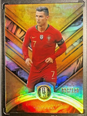 2019-20 Panini Gold Standard Soccer CRISTIANO RONALDO Base Portugal ...