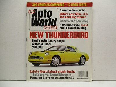 Aug. 2001 Auto World Magazine Chevy Ford Dodge Rat Rod Parts AMI Oil T ...