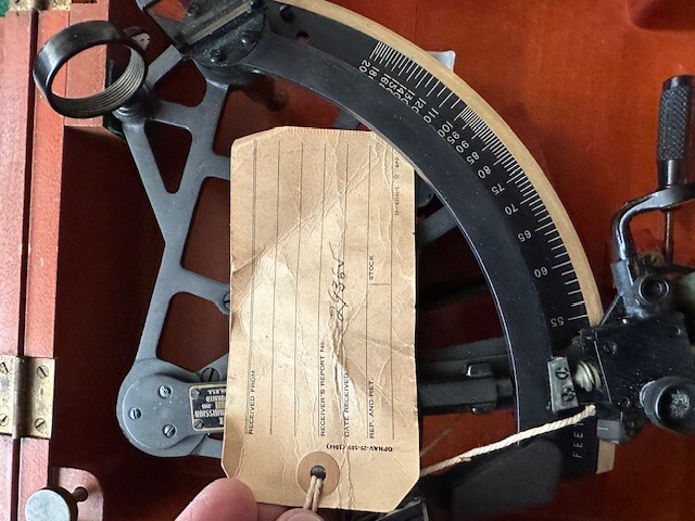 1945 Stadimeter sextant marine working | eBay