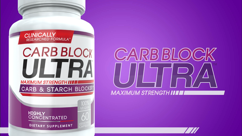 CARB BLOCK ULTRA Starch Blocker Diet Cheat Pill for Rapid Weight Loss ...