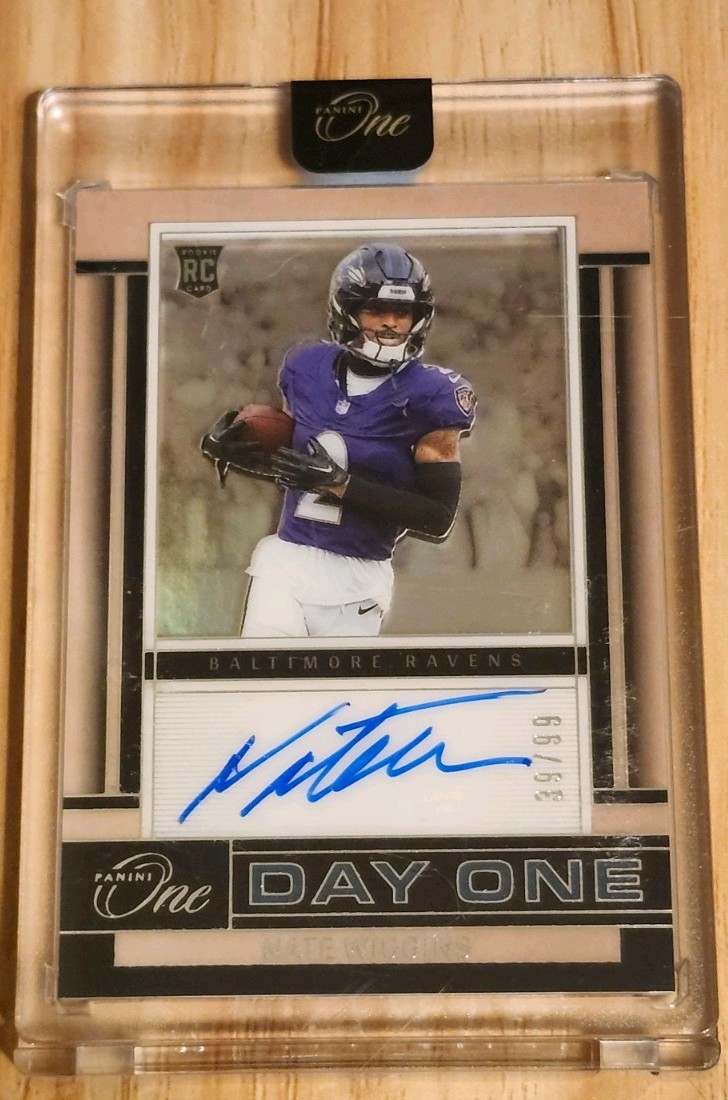 2024 Panini One Nate Wiggins Day One 39/99 #144 | eBay