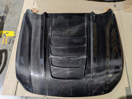 V6R Style Carbon Fiber Hood vz102520 for Ford Mustang 2018-2023 - Used ...