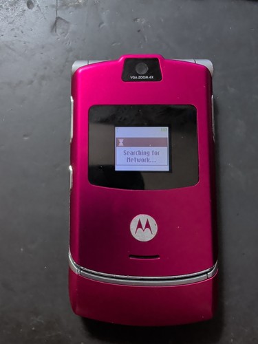 Motorola RAZR V3 Magenta T-Mobile Cellular Phone | eBay