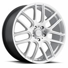 19x8 +38 Vision 426H Cross 5x120 Hyper Silver Wheels (Set of 4) | eBay