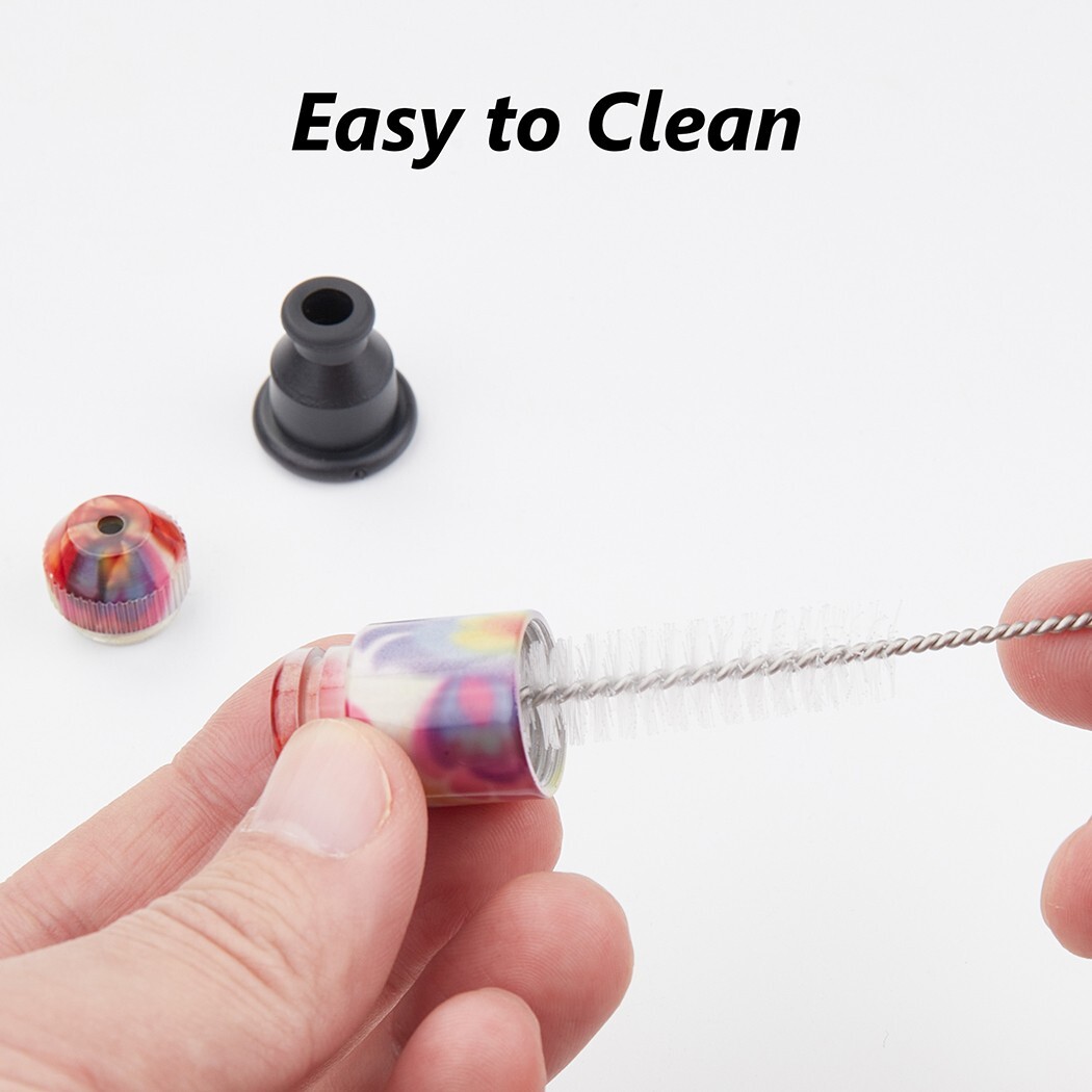 6 Pc Sneak a Toke Mini One Hitter Metal Tobacco Portable Smoking Pipe ...