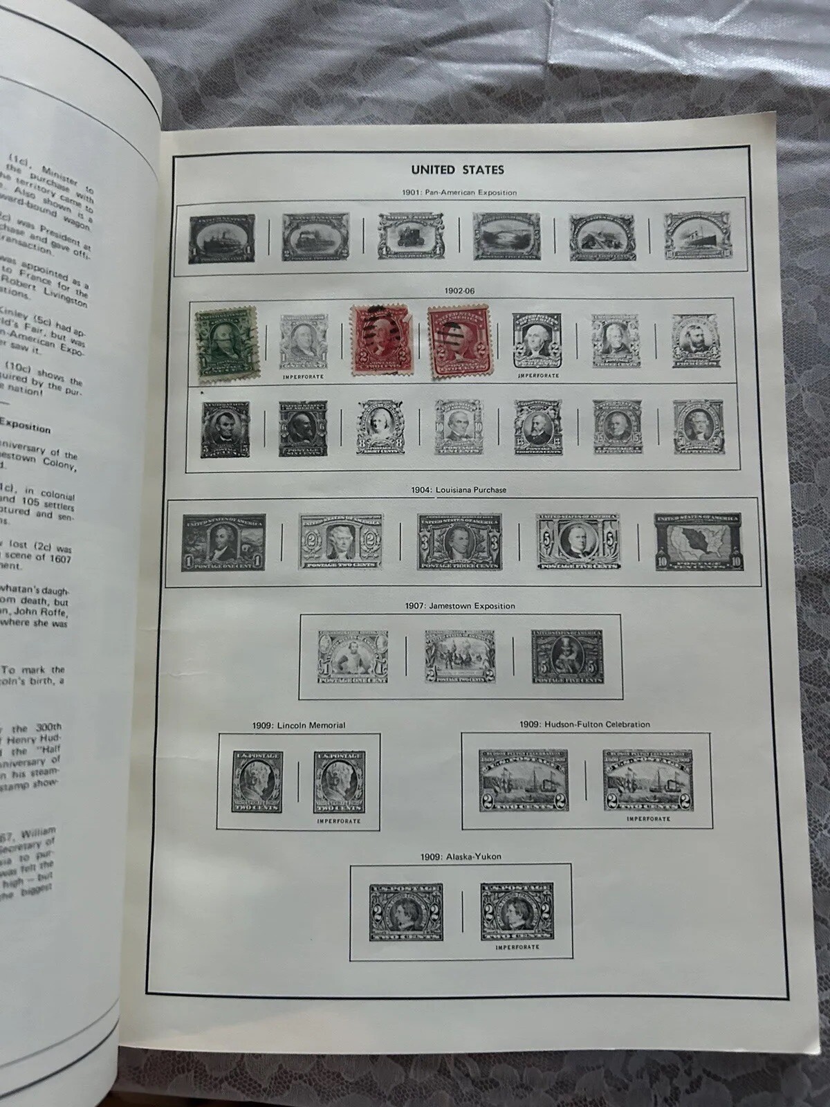 1974 Harris Freedom Stamp Album-United States-Many Stamps Included ...