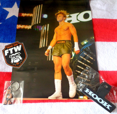 👊Hook & Taz👊Brawler Keyring, Poster, Chips Clip & FTW Sticker Bundle👊 ...