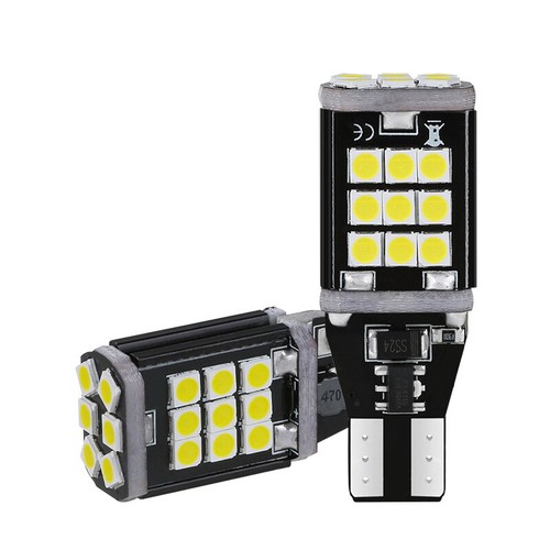 2pcs T15 W16W 12V 3030 24Chips Led Car Light bulb for Back up Reverse ...