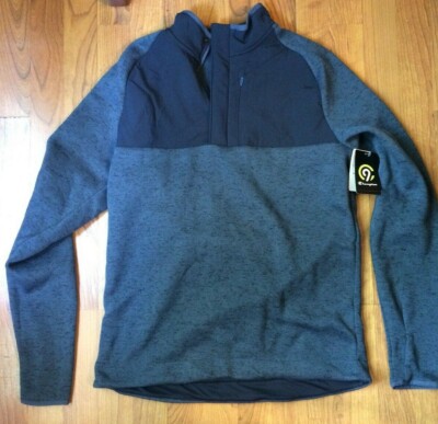 Champion C9 Men's Knit Fleece Pullover Sweatshirt Blue S | eBay