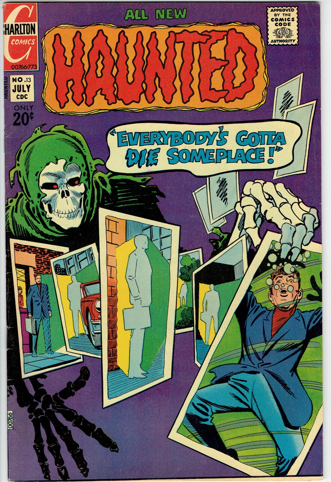 HAUNTED #13 Charlton Comics 1973 Steve Ditko VF 8.0 Horror Comic Book ...