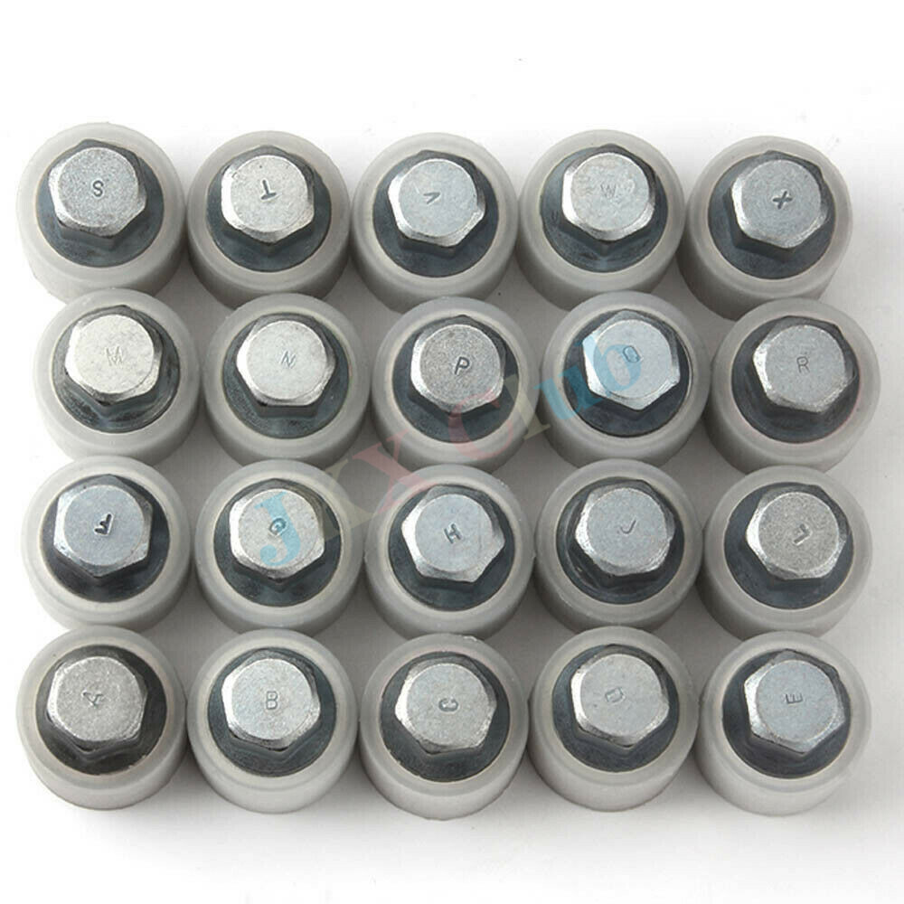 20x Wheel Anti-Theft Screw Nut Removal Key Socket Set h For AUDI A5/A3 ...
