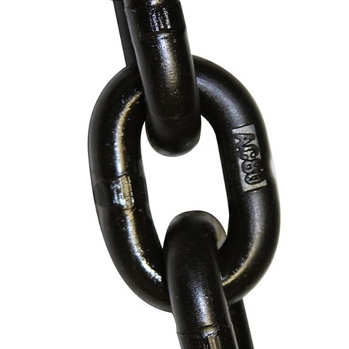 9/32" Grade 80 Alloy Chain 16 FT | 3,500 lb WLL | Black Rigging Lifting ...