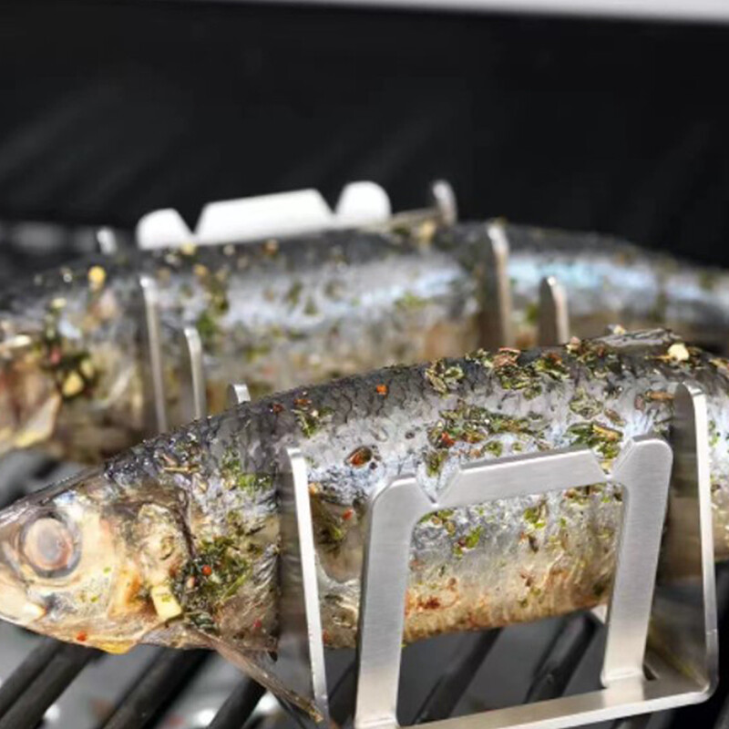 BBQ Rib Rack Multi Grill Rack Stainless Steel Roasting Rack Rib Racks ...