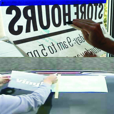 Vinyl Lettering - Pre-Spaced Sign Writing Words, Letters, Logos, Signs ...