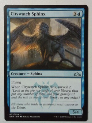 Citywatch Sphinx *PLAYSET* Magic MtG x4 GRN Guilds of Ravnica | eBay