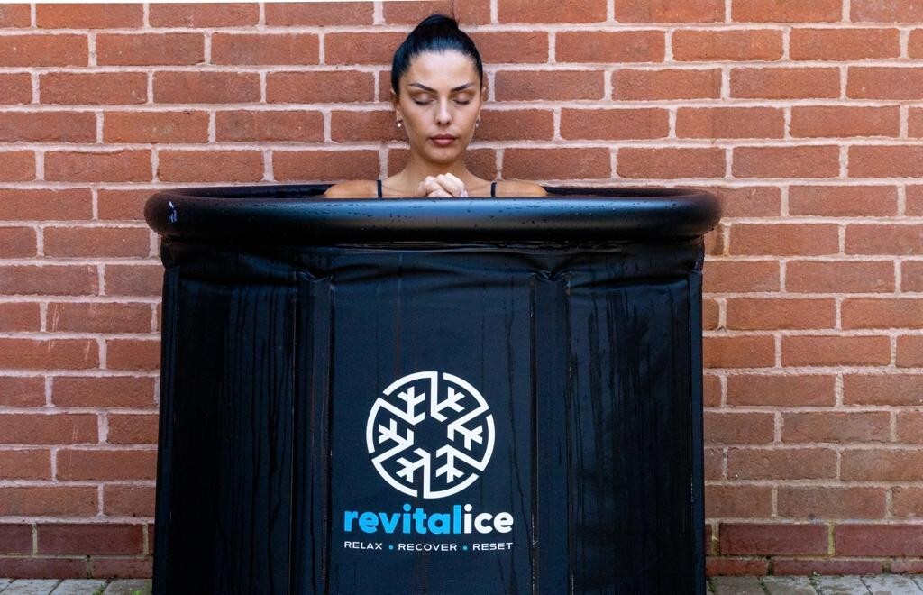Revitalice 500L Ice Bath Bucket, Cold Water Therapy, Portable Ice ...