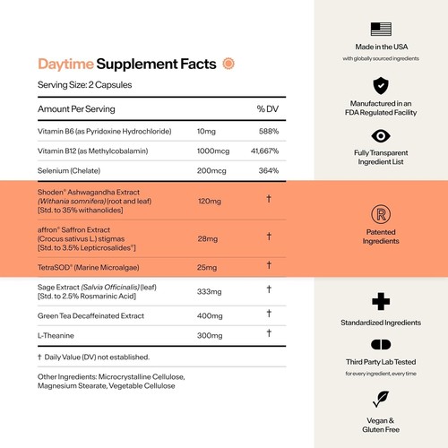 Stasis Daytime - Energy and Focus Supplement to Pair with Your ...