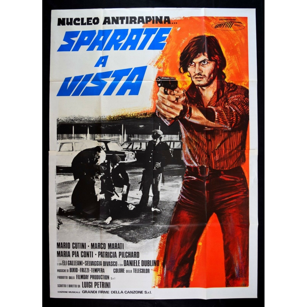 Poster 4F Shoot on Sight Anti-Theft Core Mario Cutini Marati Petrini ...