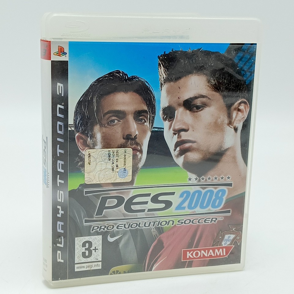 PES 2008 Pro Evolution Soccer Playstation 2 PS2 Italiano ITA PAL ...