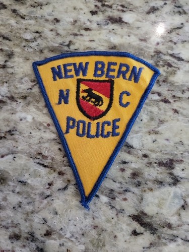 Police Patch Uniform Original USA New Bern North Carolina P43 | eBay