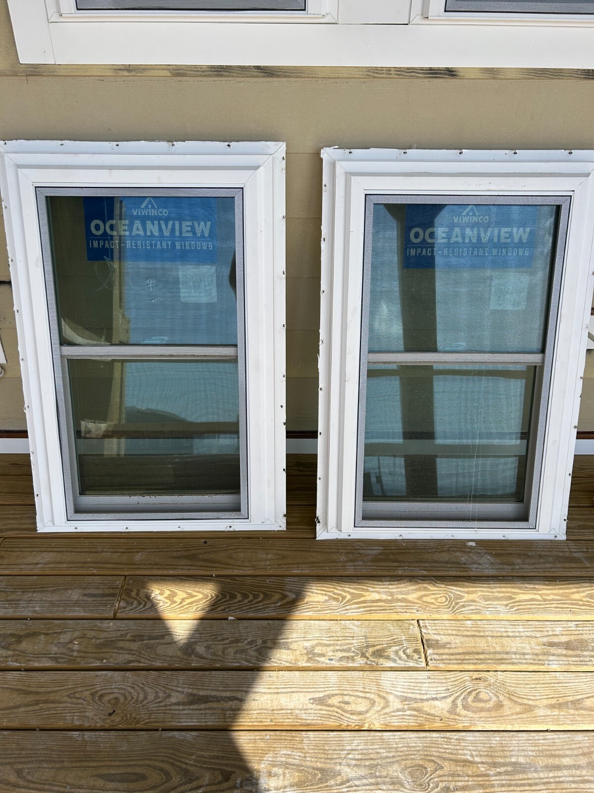 Windows (2 double hung / Viwinco Oceanview Impact 2436) | eBay
