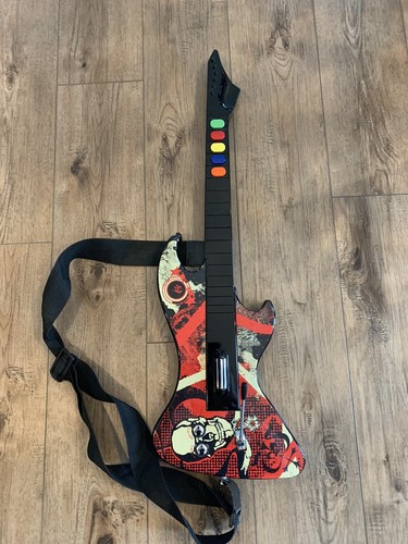 PS2 React Guitar Hero Guitar Controller Reaper Model RTPS2696 Wireless ...