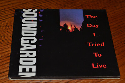 Soundgarden RARE PROMO The Day I Tried To Live NM 3-Song CD Promotional ...
