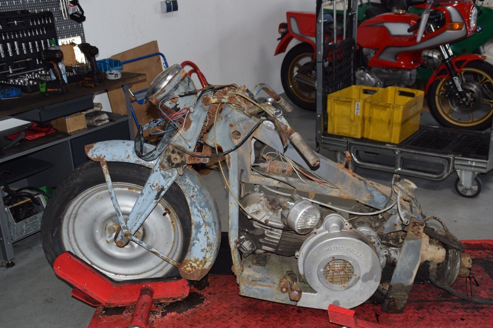 Moto Guzzi Ercole - Strut support frame | eBay