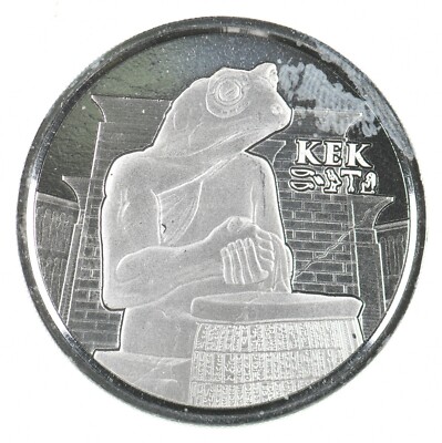 Better Date 2022 Chad 1000 Francs 1 Troy Oz. Silver Kek World Coin ...