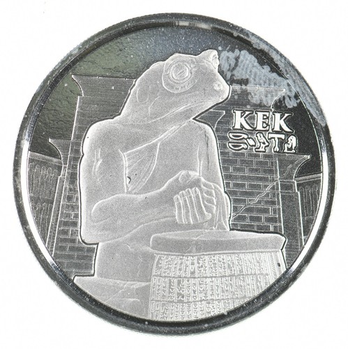 Better Date 2022 Chad 1000 Francs 1 Troy Oz. Silver Kek World Coin ...