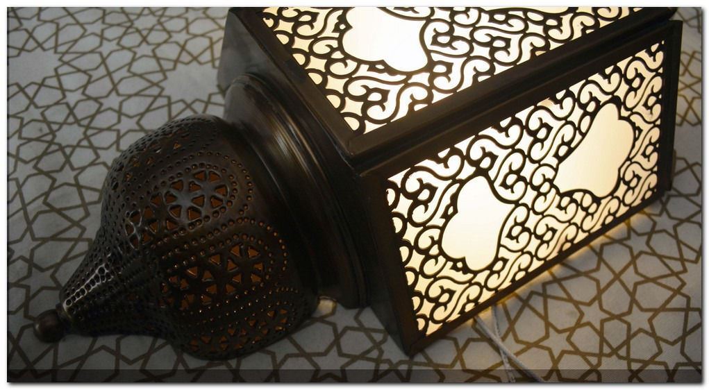 Set of 2 Handcrafted Moroccan Middle Eastern Brass Wall Lamp Sconce ...