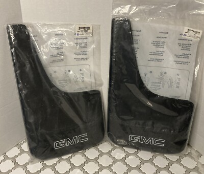 19213394 Splash Guards FT or RR w/ GMC Logo GMC Trucks OEM GM | eBay