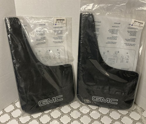 19213394 Splash Guards FT or RR w/ GMC Logo GMC Trucks OEM GM | eBay