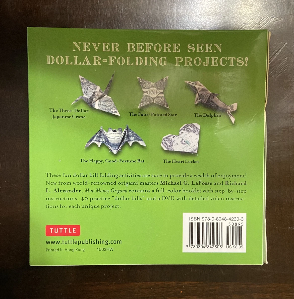Folding Money Into Objects