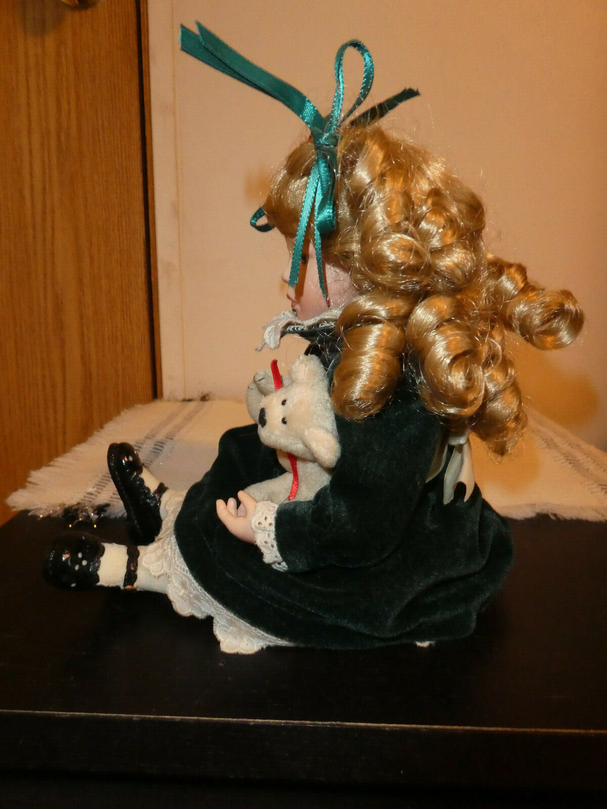 BOYDS BEAR TBC 2000 NOEL PORCELAIN GIRL DOLL 4911 VICTORIAN BEAR ...