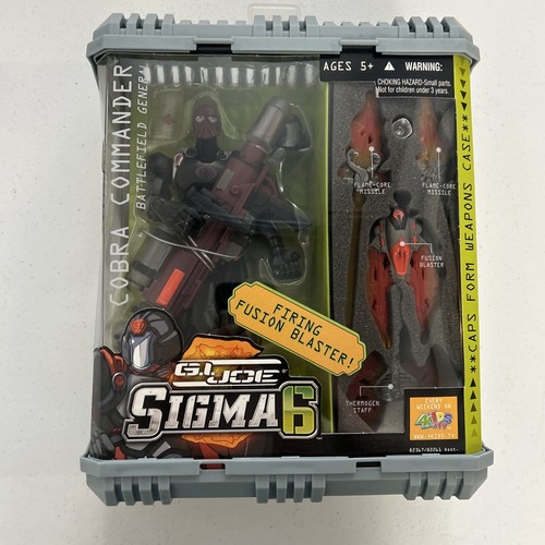 G.I. Joe Sigma 6 - Cobra Commander Battlefield General | eBay