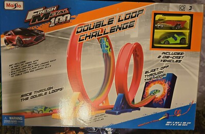 MAISTO Fresh metal 100 collection Vehicle Double Loop Challenge Play ...
