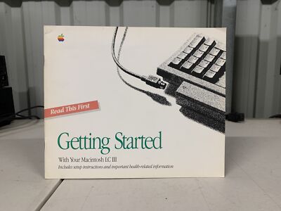 Getting Started With Your Macintosh LC III - Apple Computer Inc. - 1992 ...
