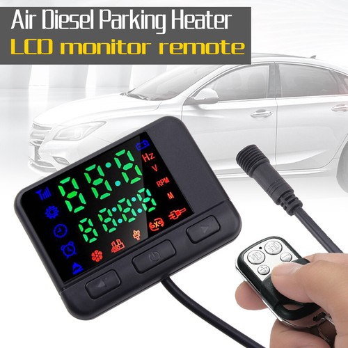 Digital Display LCD Monitor Remote Control Switch For Air Diesel ...