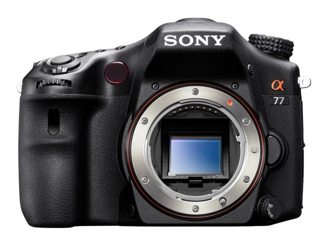 Sony Alpha SLT-A77V 24.3MP Digital SLR Camera - Black (Body only) for ...