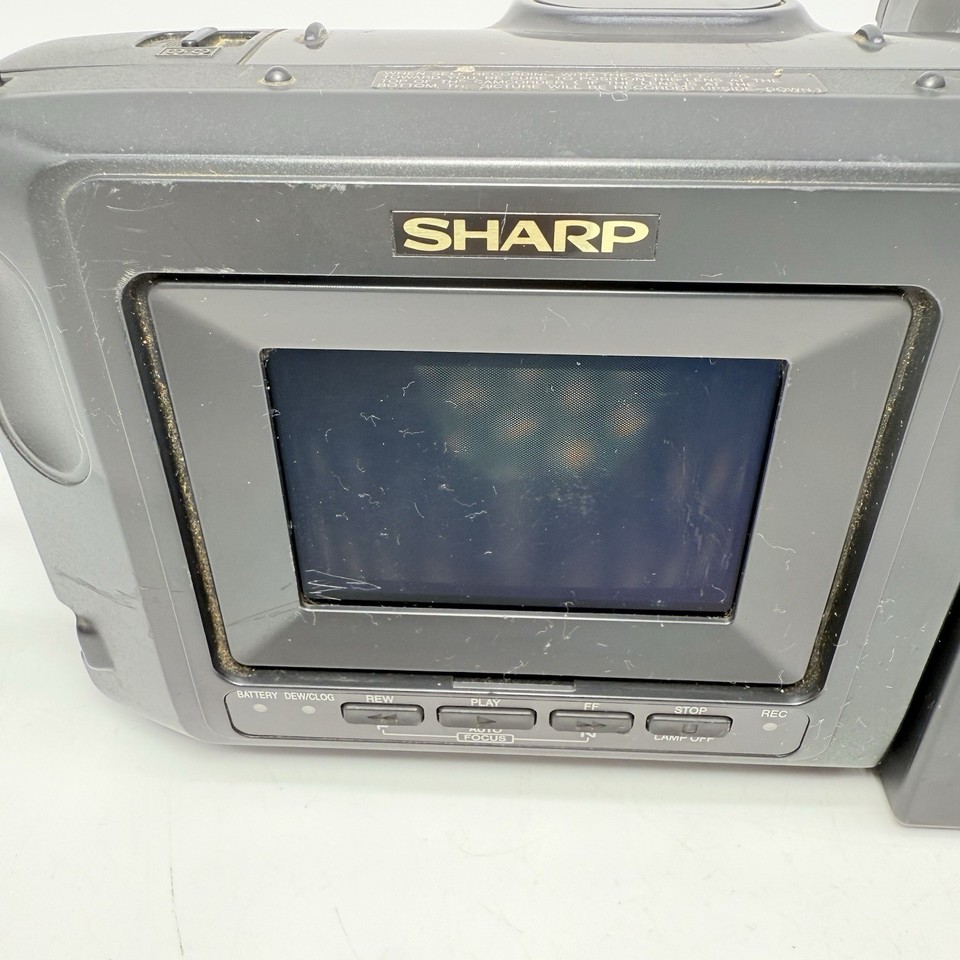 Sharp Viewcam VL-E39U 8mm Video 8 Camcorder VCR Video Play Transfer ...
