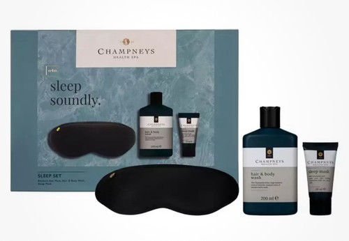 Luxury Champneys Sleep Set Trio 3 Piece Body Men's Christmas Birthday ...