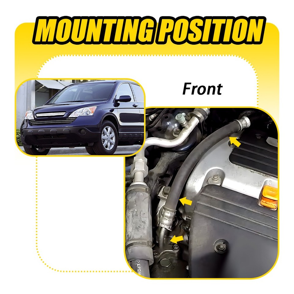 53730-SWA-000 High Pressure Power Steering Pipe For Honda CR-V AWD 2.2 ...