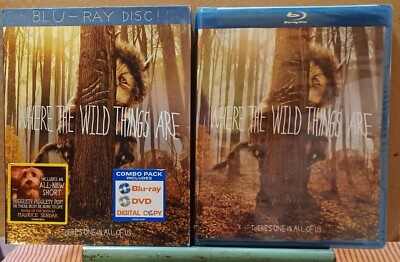 WHERE THE WILD THINGS ARE -MARK RUFFALO - BLU RAY / DVD / DIGITAL COPY ...